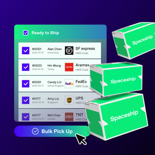 Spaceship | 國際速遞、網店物流，1 個平台出貨本地及海外，用戶尊享獨家物流折扣